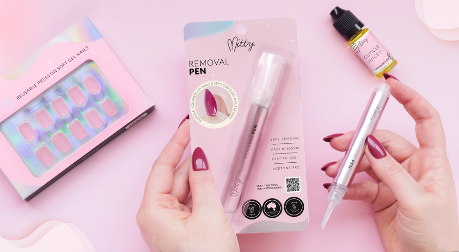 How to Remove Press-On or Semi-Cured Gel Nails Without Damaging Your N – Mitty