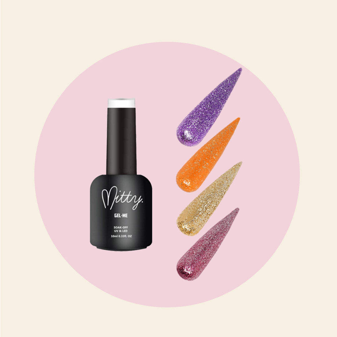 Glitter Polish Bundle - Fairy Pink – Mitty