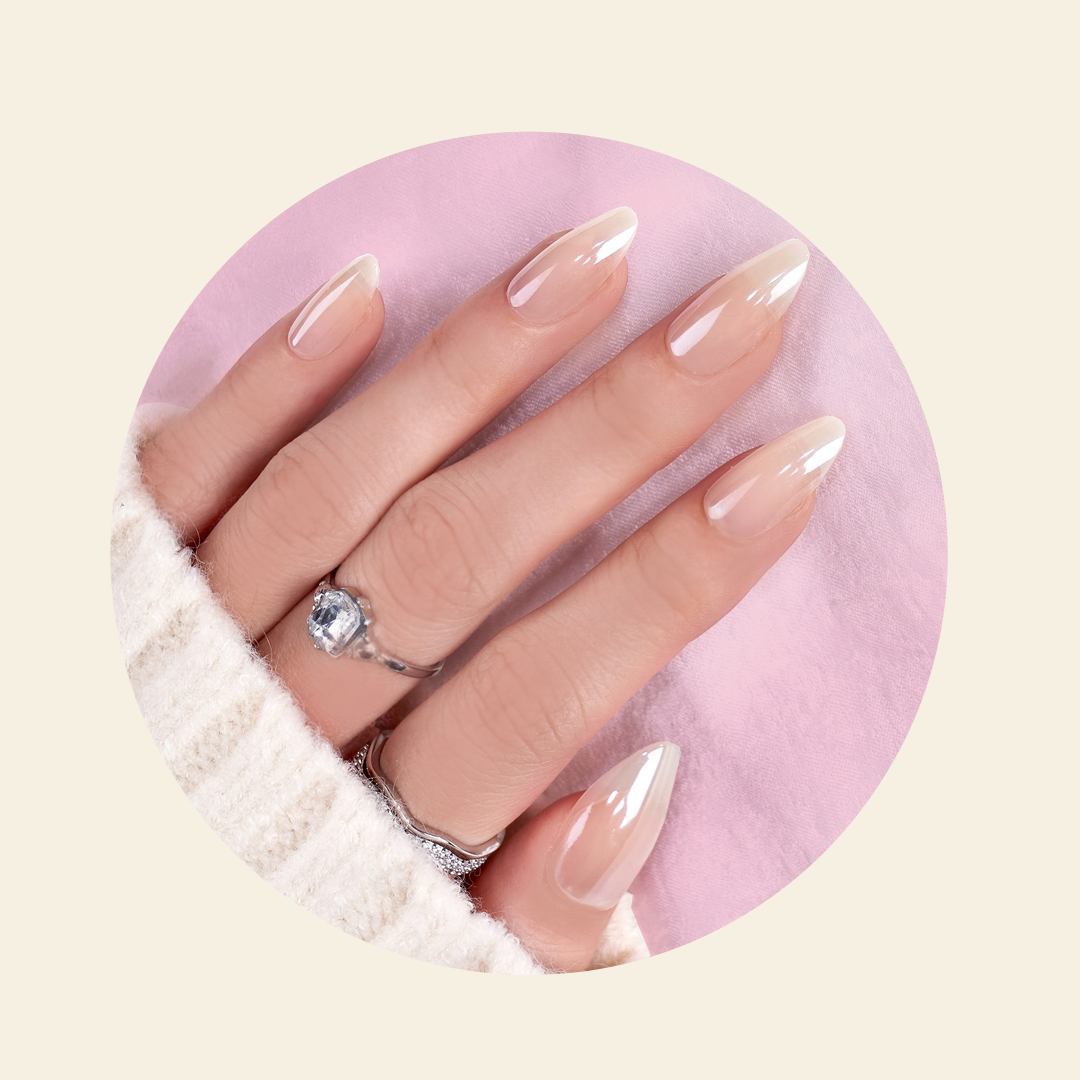 The #1 Press on nails Glazed | False Nails – Mitty