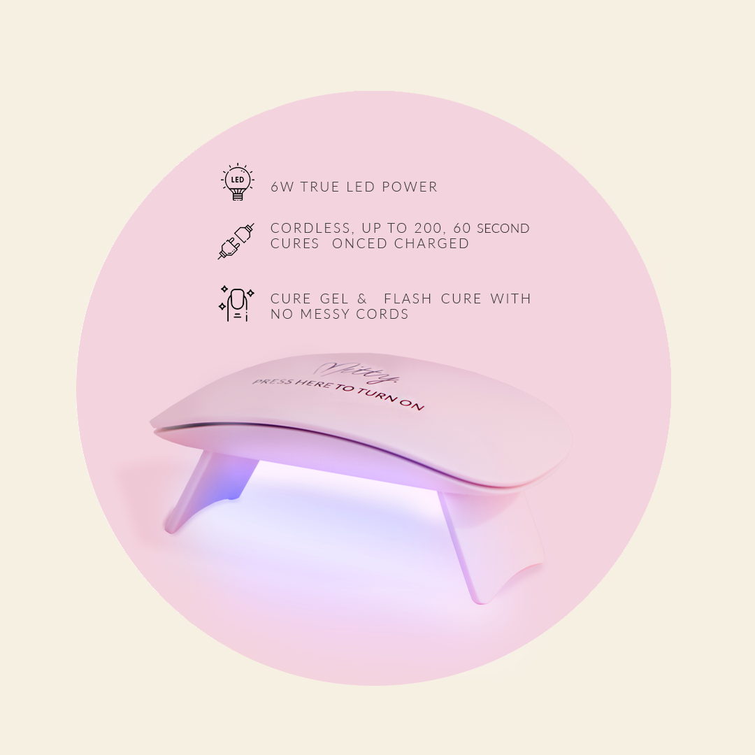 Mini LED Nail Lamp 6W | LED Gel Nail Lamp – Mitty